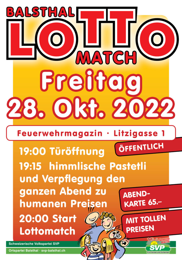 SVP Solothurn - SVP Lotto-Match